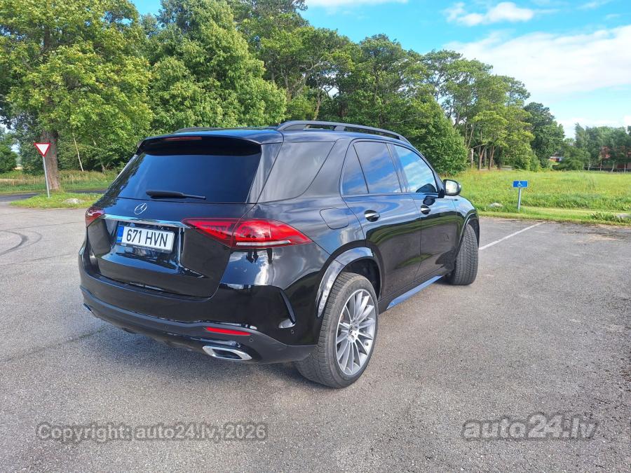 Black Mercedes-Benz GLE-Class 2021 in Tallinn, with an engine capacity of 2.90 L and mileage of 141 thousand km for 56900 €, photo 5 on AUTOMOTO.COM.LV