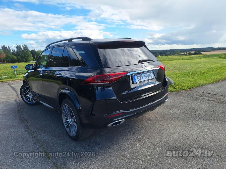 Black Mercedes-Benz GLE-Class 2021 in Tallinn, with an engine capacity of 2.90 L and mileage of 141 thousand km for 56900 €, photo 6 on AUTOMOTO.COM.LV