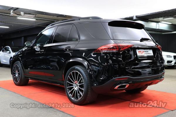 Black Mercedes-Benz GLE-Class 2021 in Tallinn, with an engine capacity of 2.90 L and mileage of 103 thousand km for 54995 €, photo 4 on AUTOMOTO.COM.LV