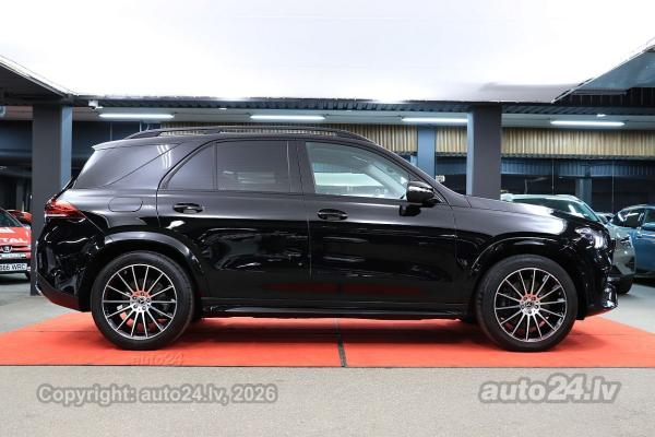Black Mercedes-Benz GLE-Class 2021 in Tallinn, with an engine capacity of 2.90 L and mileage of 103 thousand km for 54995 €, photo 5 on AUTOMOTO.COM.LV