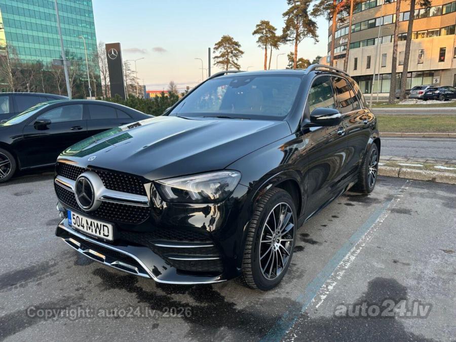 Black Mercedes-Benz GLE-Class 2022 in Tallinn, with an engine capacity of 2.00 L and mileage of 60 thousand km for 63000 €, photo 1 on AUTOMOTO.COM.LV