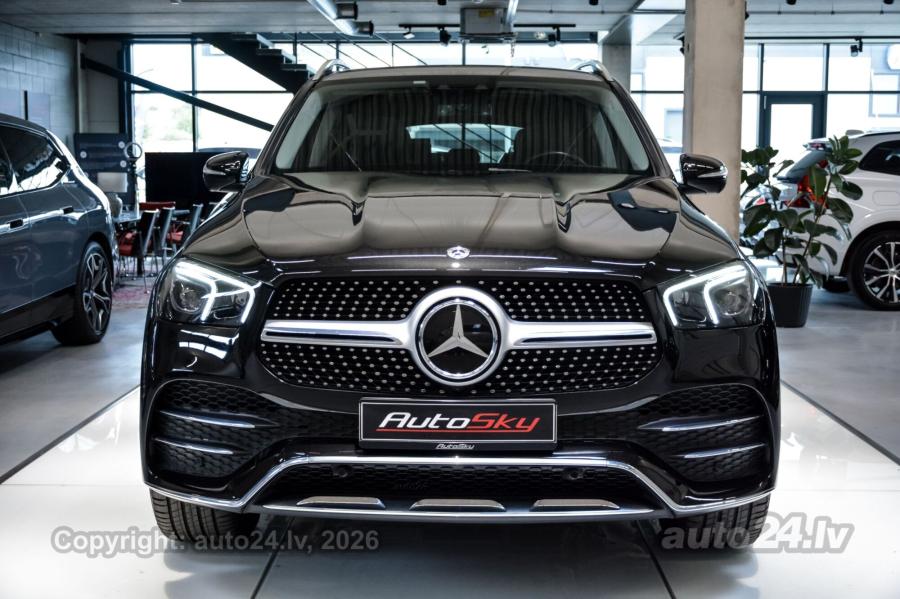 Black Mercedes-Benz GLE-Class 2022 in Tallinn, with an engine capacity of 2.00 L and mileage of 83 thousand km for 64900 €, photo 4 on AUTOMOTO.COM.LV