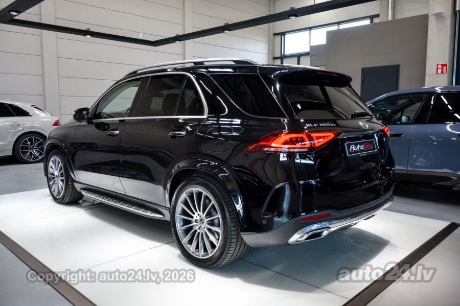 Black Mercedes-Benz GLE-Class 2022 in Tallinn, with an engine capacity of 2.00 L and mileage of 83 thousand km for 64900 €, photo 5 on AUTOMOTO.COM.LV