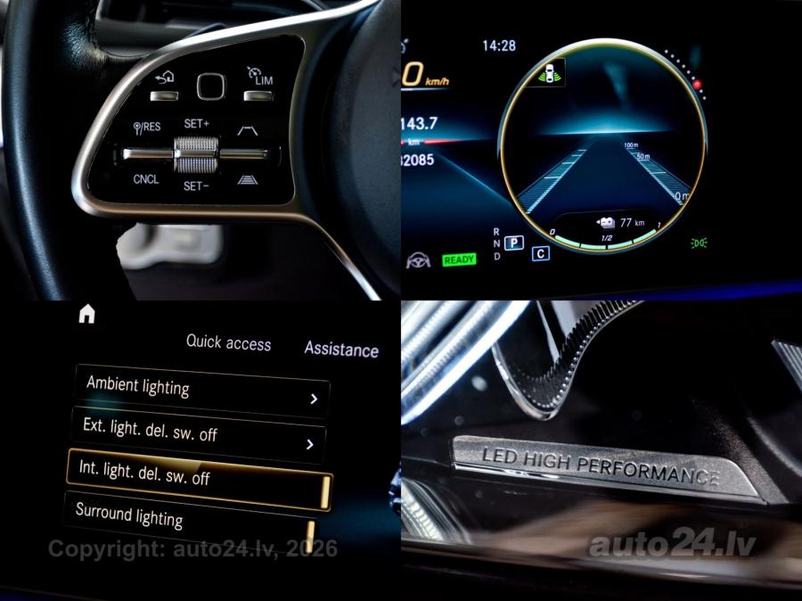 Black Mercedes-Benz GLE-Class 2022 in Tallinn, with an engine capacity of 2.00 L and mileage of 83 thousand km for 64900 €, photo 23 on AUTOMOTO.COM.LV