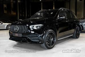 Black Mercedes-Benz GLE-Class 2023 in Riga, with an engine capacity of 3.00 L and mileage of 37 thousand km for 95000 €, photo  on AUTOMOTO.COM.LV