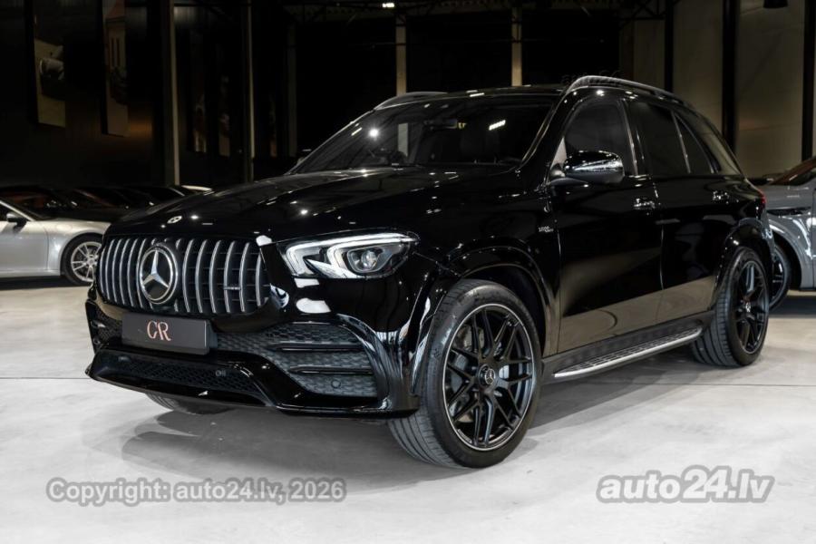 Black Mercedes-Benz GLE-Class 2023 in Riga, with an engine capacity of 3.00 L and mileage of 37 thousand km for 95000 €, photo 1 on AUTOMOTO.COM.LV