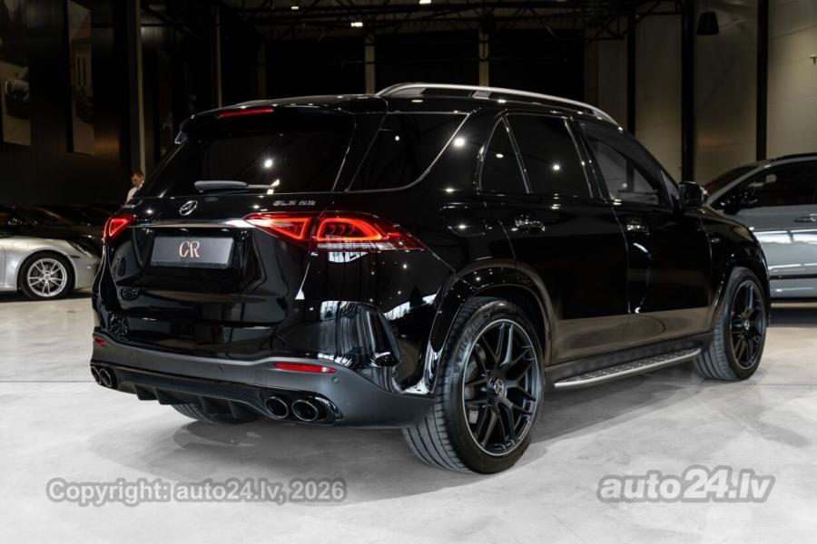 Black Mercedes-Benz GLE-Class 2023 in Riga, with an engine capacity of 3.00 L and mileage of 37 thousand km for 95000 €, photo 4 on AUTOMOTO.COM.LV
