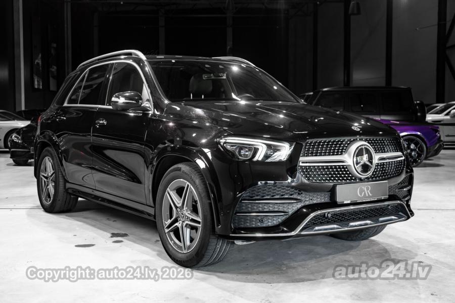 Black Mercedes-Benz GLE-Class 2023 in Riga, with an engine capacity of 2.00 L and mileage of 30 thousand km for 63525 €, photo 4 on AUTOMOTO.COM.LV