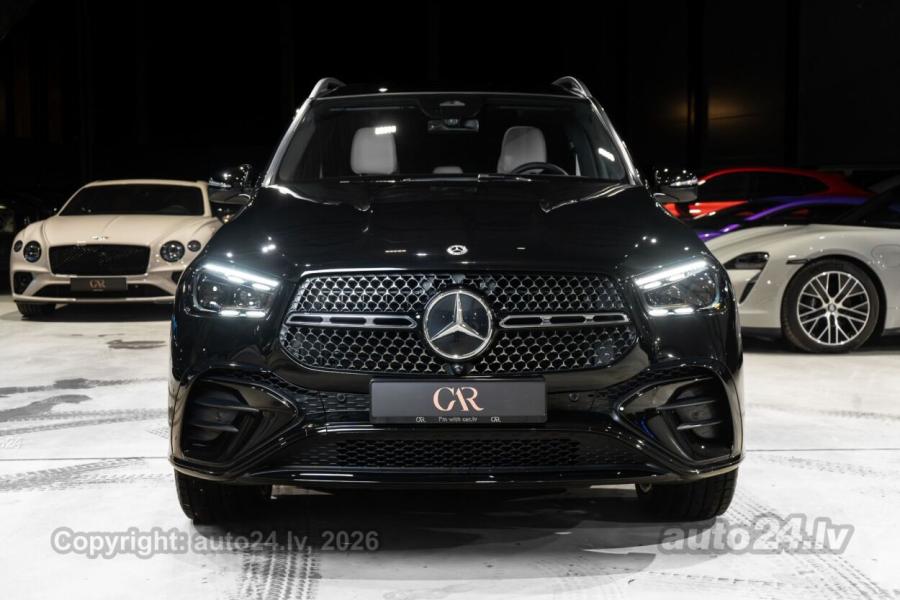 Black Mercedes-Benz GLE-Class 2026 in Riga, with an engine capacity of 3.00 L and mileage of 39 thousand km for 101035 €, photo 2 on AUTOMOTO.COM.LV