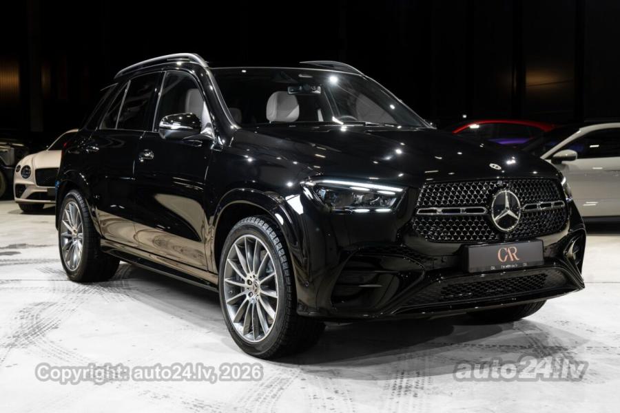 Black Mercedes-Benz GLE-Class 2026 in Riga, with an engine capacity of 3.00 L and mileage of 39 thousand km for 101035 €, photo 3 on AUTOMOTO.COM.LV