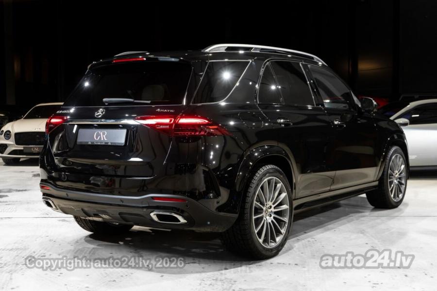 Black Mercedes-Benz GLE-Class 2026 in Riga, with an engine capacity of 3.00 L and mileage of 39 thousand km for 101035 €, photo 4 on AUTOMOTO.COM.LV