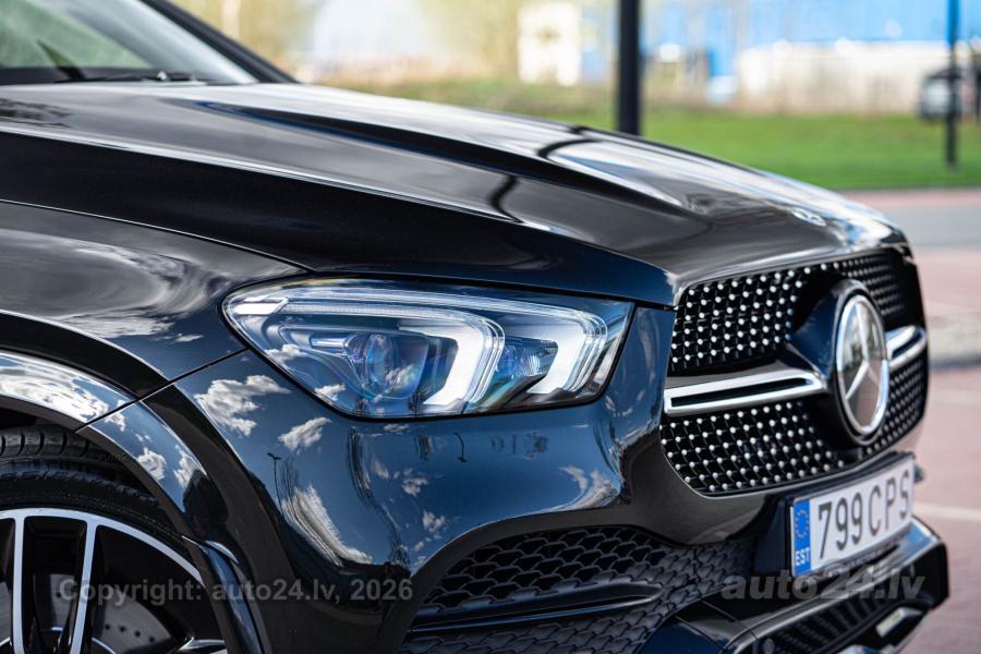 Black Mercedes-Benz GLE-Class 2020 in Tartu, with an engine capacity of 2.90 L and mileage of 151 thousand km for 51900 €, photo 4 on AUTOMOTO.COM.LV