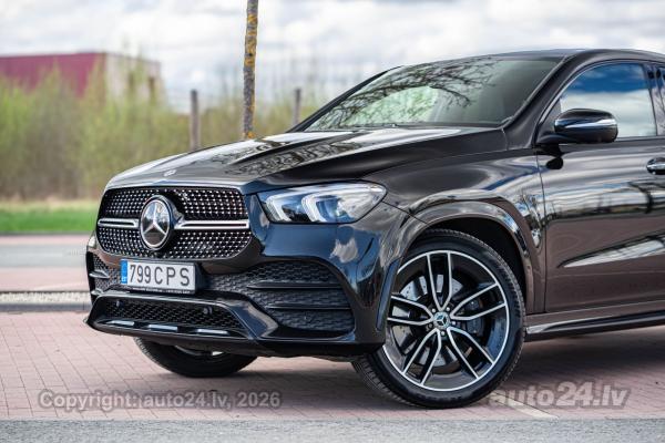Black Mercedes-Benz GLE-Class 2020 in Tartu, with an engine capacity of 2.90 L and mileage of 151 thousand km for 51900 €, photo 6 on AUTOMOTO.COM.LV