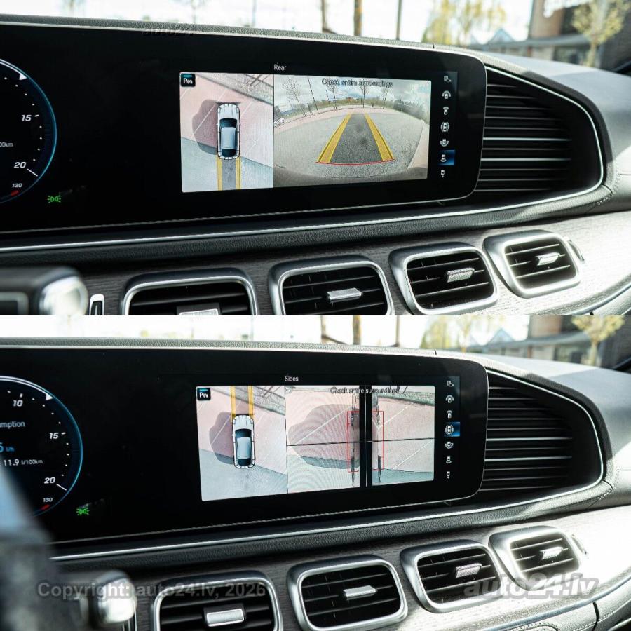 Black Mercedes-Benz GLE-Class 2020 in Tartu, with an engine capacity of 2.90 L and mileage of 151 thousand km for 51900 €, photo 26 on AUTOMOTO.COM.LV