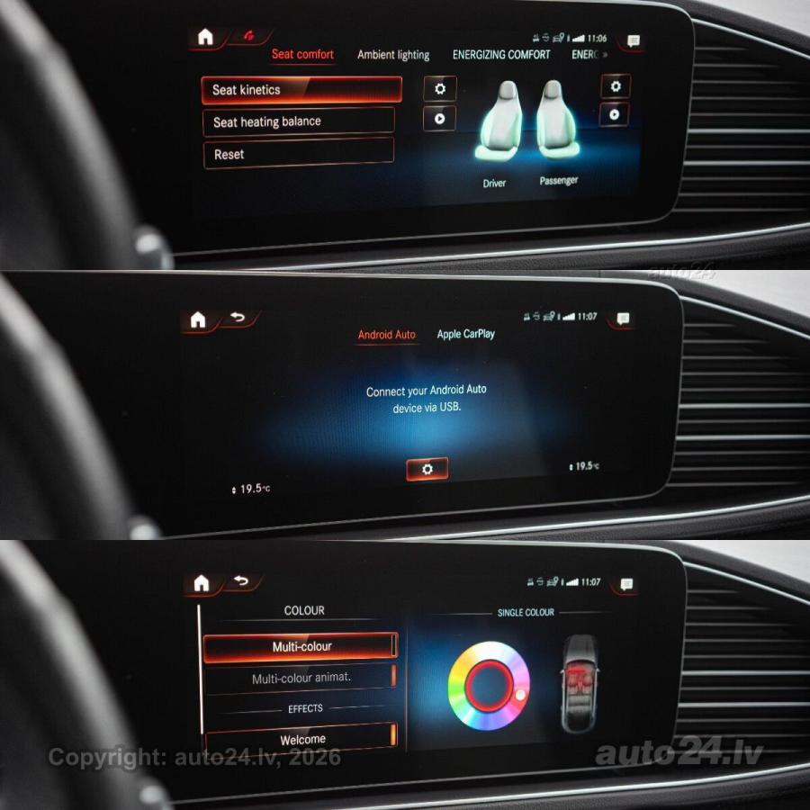 Black Mercedes-Benz GLE-Class 2020 in Tartu, with an engine capacity of 2.90 L and mileage of 151 thousand km for 51900 €, photo 30 on AUTOMOTO.COM.LV