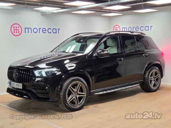 Black Mercedes-Benz GLE-Class 2021 in Tallinn, with an engine capacity of 2.90 L and mileage of 108 thousand km for 56900 €, photo 1 on AUTOMOTO.COM.LV