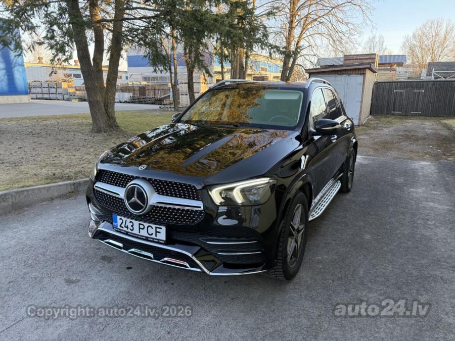Black Mercedes-Benz GLE-Class 2021 in Tartu, with an engine capacity of 2.90 L and mileage of 150 thousand km for 54800 €, photo 1 on AUTOMOTO.COM.LV