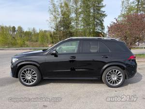 Black Mercedes-Benz GLE-Class 2021 in Tallinn, with an engine capacity of 2.90 L and mileage of 76 thousand km for 69900 €, photo 5 on AUTOMOTO.COM.LV