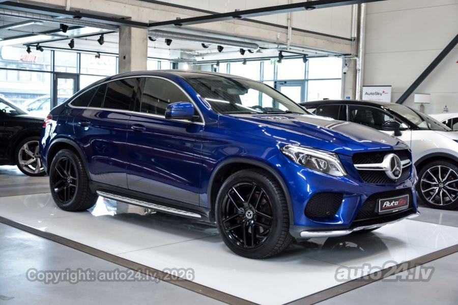 Zils Mercedes-Benz GLE-Class 2017 Tallina, ar dzinēja tilpumu 3.00 L un nobraukumu 104 tūkst. km par 38500 €, foto 1 vietnē AUTOMOTO.COM.LV