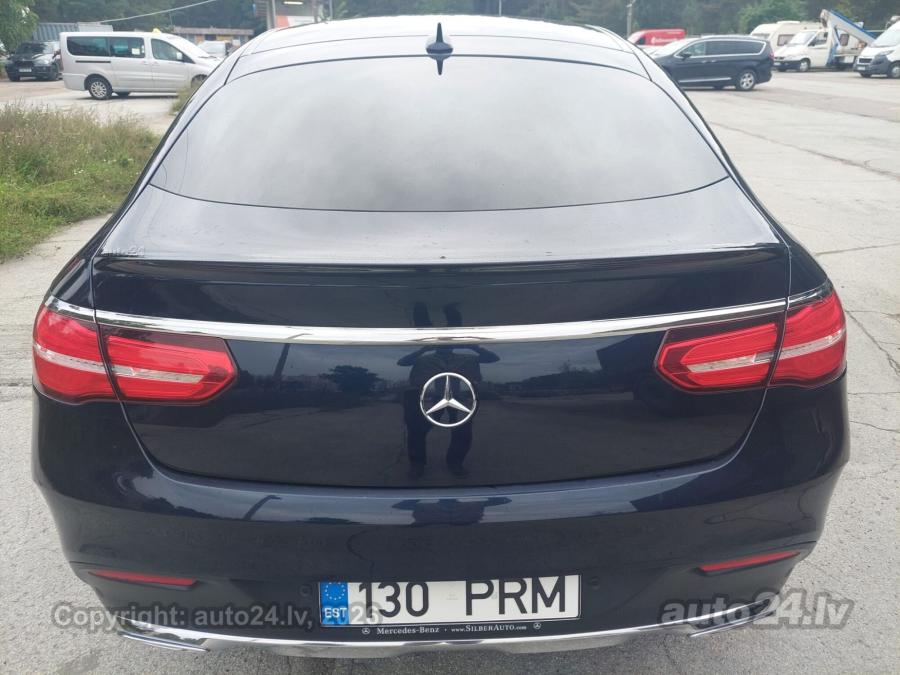 Blue Mercedes-Benz GLE-Class 2017 in Tallinn, with an engine capacity of 3.00 L and mileage of 153 thousand km for 27500 €, photo 5 on AUTOMOTO.COM.LV
