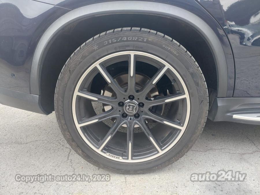 Blue Mercedes-Benz GLE-Class 2017 in Tallinn, with an engine capacity of 3.00 L and mileage of 153 thousand km for 27500 €, photo 13 on AUTOMOTO.COM.LV
