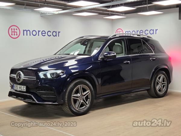 Zils Mercedes-Benz GLE-Class 2022 Tallina, ar dzinēja tilpumu 2.00 L un nobraukumu 112 tūkst. km par 51900 €, foto 1 vietnē AUTOMOTO.COM.LV