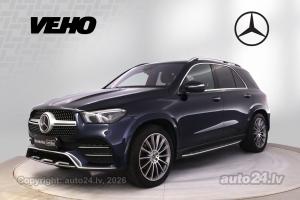 Blue Mercedes-Benz GLE-Class 2022 in Tallinn, with an engine capacity of 2.90 L and mileage of 47 thousand km for 69900 €, photo  on AUTOMOTO.COM.LV