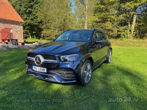 Blue Mercedes-Benz GLE-Class 2020 in Tallinn, with an engine capacity of 2.00 L and mileage of 132 thousand km for 55000 €, photo  on AUTOMOTO.COM.LV
