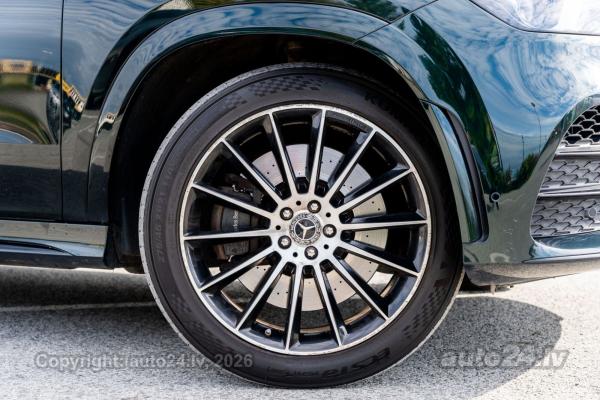 Green Mercedes-Benz GLE-Class 2022 in Tallinn, with an engine capacity of 2.90 L and mileage of 110 thousand km for 72500 €, photo 4 on AUTOMOTO.COM.LV