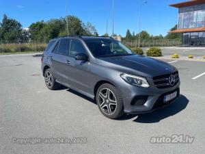 Grey Mercedes-Benz GLE-Class 2016 in Tallinn, with an engine capacity of 3.00 L and mileage of 95 thousand km for 31500 €, photo  on AUTOMOTO.COM.LV