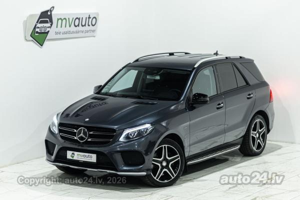 Grey Mercedes-Benz GLE-Class 2016 in Tallinn, with an engine capacity of 3.00 L and mileage of 199 thousand km for 18990 €, photo 1 on AUTOMOTO.COM.LV