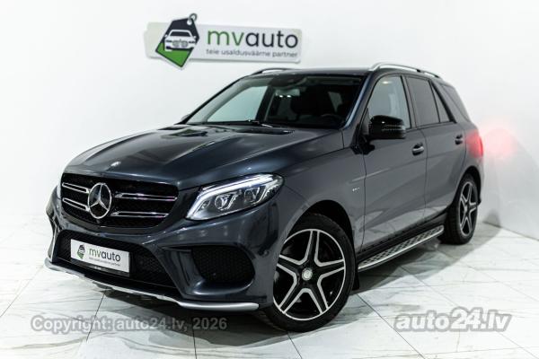 Grey Mercedes-Benz GLE-Class 2016 in Tallinn, with an engine capacity of 3.00 L and mileage of 199 thousand km for 18990 €, photo 4 on AUTOMOTO.COM.LV