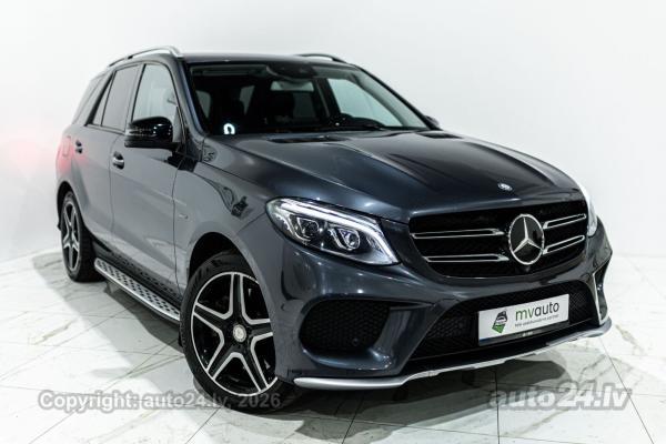 Grey Mercedes-Benz GLE-Class 2016 in Tallinn, with an engine capacity of 3.00 L and mileage of 199 thousand km for 18990 €, photo 6 on AUTOMOTO.COM.LV