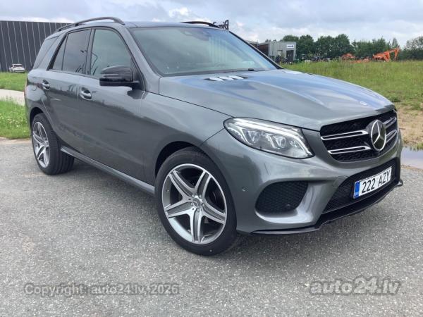 Grey Mercedes-Benz GLE-Class 2018 in Tallinn, with an engine capacity of 3.00 L and mileage of 190 thousand km for 29999 €, photo 7 on AUTOMOTO.COM.LV