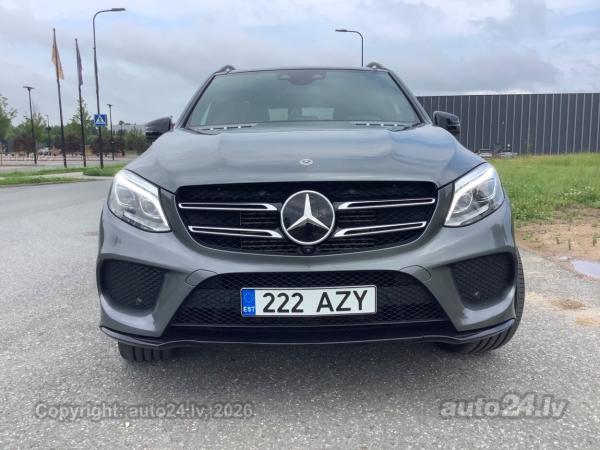 Grey Mercedes-Benz GLE-Class 2018 in Tallinn, with an engine capacity of 3.00 L and mileage of 190 thousand km for 29999 €, photo 8 on AUTOMOTO.COM.LV