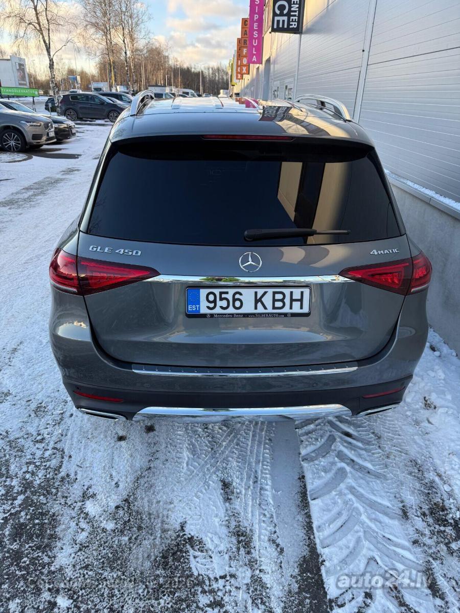 Grey Mercedes-Benz GLE-Class 2020 in Tallinn, with an engine capacity of 3.00 L and mileage of 70 thousand km for 52500 €, photo 5 on AUTOMOTO.COM.LV