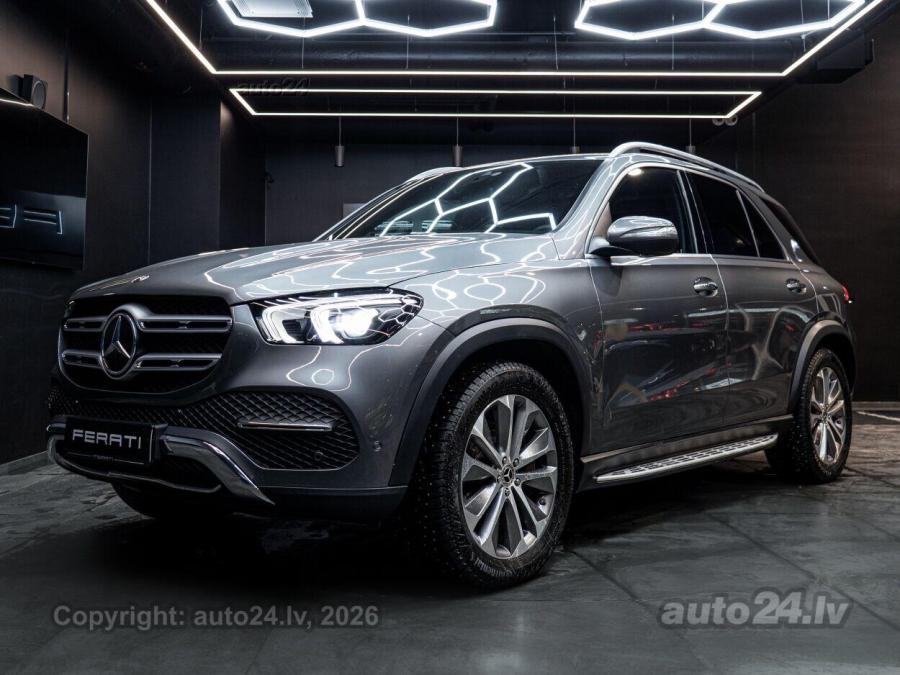 Grey Mercedes-Benz GLE-Class 2020 in Tallinn, with an engine capacity of 3.00 L and mileage of 73 thousand km for 52500 €, photo 1 on AUTOMOTO.COM.LV
