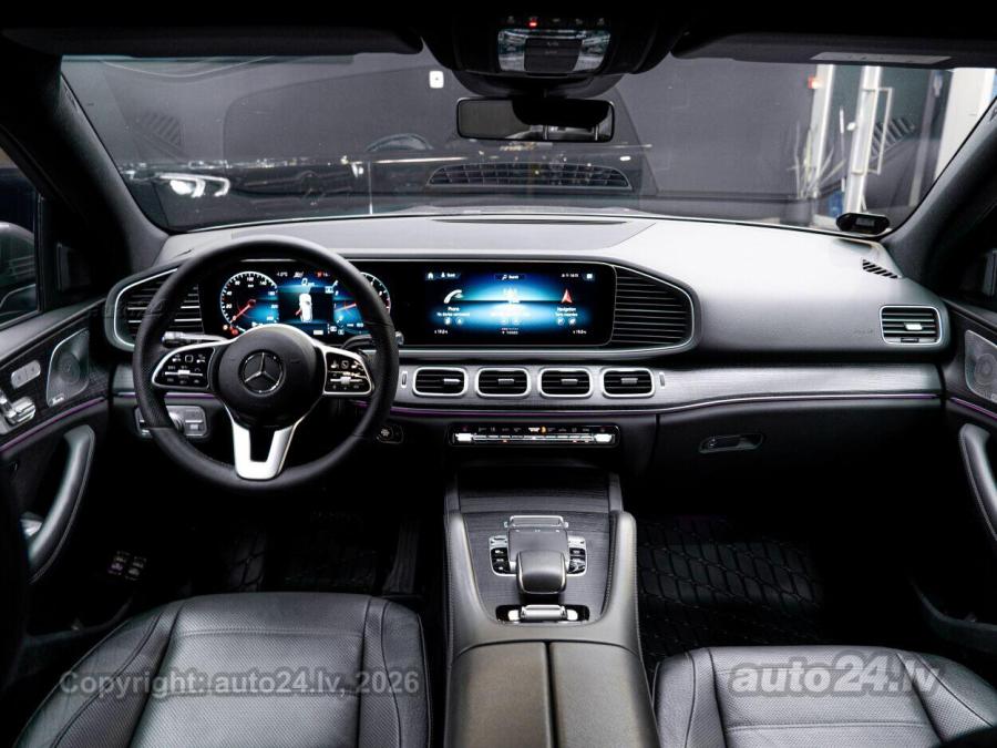 Grey Mercedes-Benz GLE-Class 2020 in Tallinn, with an engine capacity of 3.00 L and mileage of 73 thousand km for 52500 €, photo 6 on AUTOMOTO.COM.LV