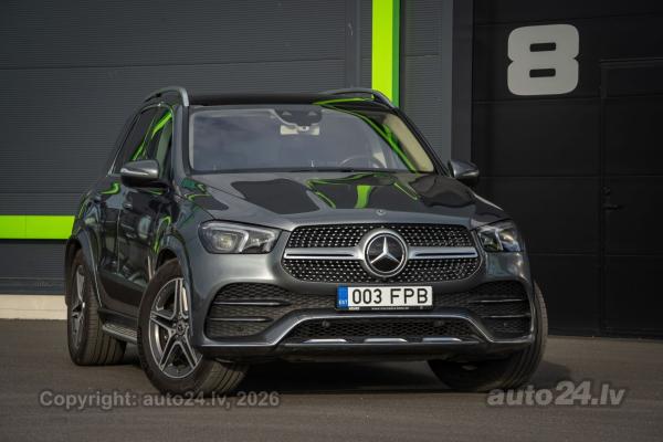 Grey Mercedes-Benz GLE-Class 2020 in Tallinn, with an engine capacity of 3.00 L and mileage of 165 thousand km for 47900 €, photo 1 on AUTOMOTO.COM.LV