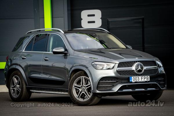 Grey Mercedes-Benz GLE-Class 2020 in Tallinn, with an engine capacity of 3.00 L and mileage of 165 thousand km for 47900 €, photo 3 on AUTOMOTO.COM.LV