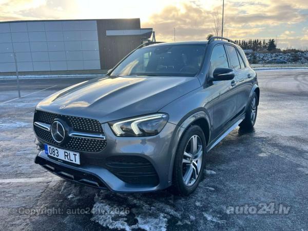 Grey Mercedes-Benz GLE-Class 2021 in Tartu, with an engine capacity of 2.00 L and mileage of 116 thousand km for 61000 €, photo 1 on AUTOMOTO.COM.LV