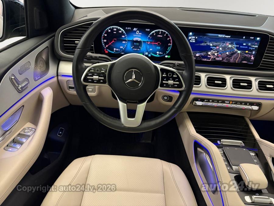 Grey Mercedes-Benz GLE-Class 2022 in Tallinn, with an engine capacity of 2.00 L and mileage of 54 thousand km for 68900 €, photo 9 on AUTOMOTO.COM.LV
