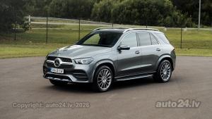 Grey Mercedes-Benz GLE-Class 2022 in Tallinn, with an engine capacity of 2.90 L and mileage of 107 thousand km for 55000 €, photo  on AUTOMOTO.COM.LV