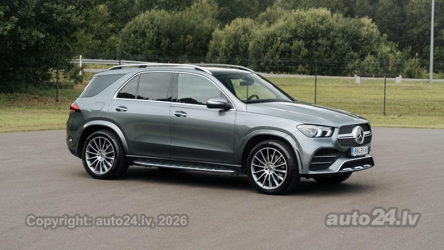 Grey Mercedes-Benz GLE-Class 2022 in Tallinn, with an engine capacity of 2.90 L and mileage of 107 thousand km for 55000 €, photo 6 on AUTOMOTO.COM.LV