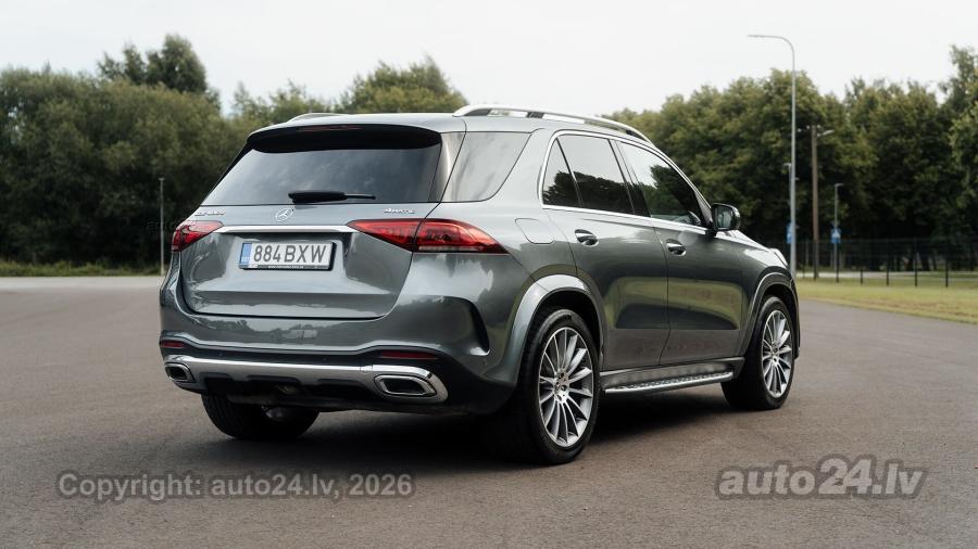 Grey Mercedes-Benz GLE-Class 2022 in Tallinn, with an engine capacity of 2.90 L and mileage of 107 thousand km for 55000 €, photo 7 on AUTOMOTO.COM.LV