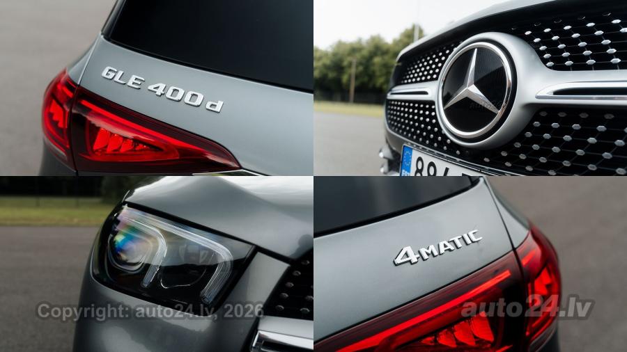 Grey Mercedes-Benz GLE-Class 2022 in Tallinn, with an engine capacity of 2.90 L and mileage of 107 thousand km for 55000 €, photo 8 on AUTOMOTO.COM.LV