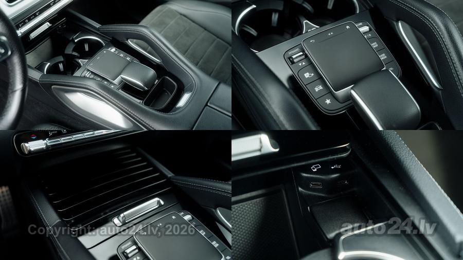 Grey Mercedes-Benz GLE-Class 2022 in Tallinn, with an engine capacity of 2.90 L and mileage of 107 thousand km for 55000 €, photo 14 on AUTOMOTO.COM.LV