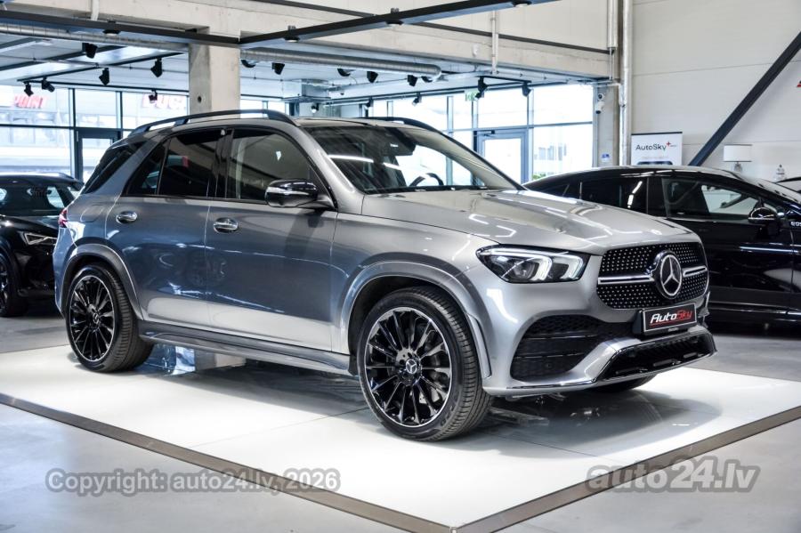 Pelēks Mercedes-Benz GLE-Class 2022 Tallina, ar dzinēja tilpumu 2.00 L un nobraukumu 68 tūkst. km par 68000 €, foto 1 vietnē AUTOMOTO.COM.LV