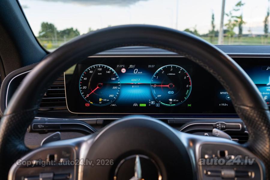 Grey Mercedes-Benz GLE-Class 2022 in Rakvere, with an engine capacity of 2.00 L and mileage of 79 thousand km for 69900 €, photo 19 on AUTOMOTO.COM.LV