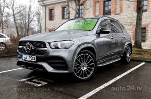 Pelēks Mercedes-Benz GLE-Class 2019 Tallina, ar dzinēja tilpumu 2.90 L un nobraukumu 151 tūkst. km par 50000 €, foto  vietnē AUTOMOTO.COM.LV